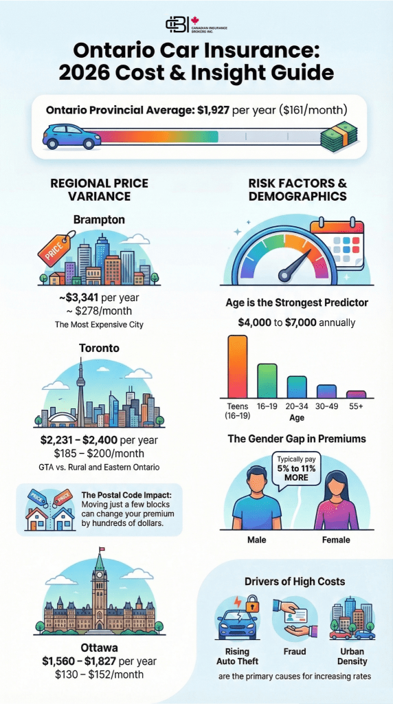 How Much Is Car Insurance in Ontario? | 2026 Overview & Insights